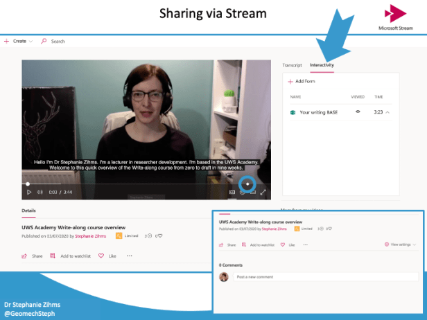 How I record accessible videos for teaching – Stephanie G Zihms, PhD
